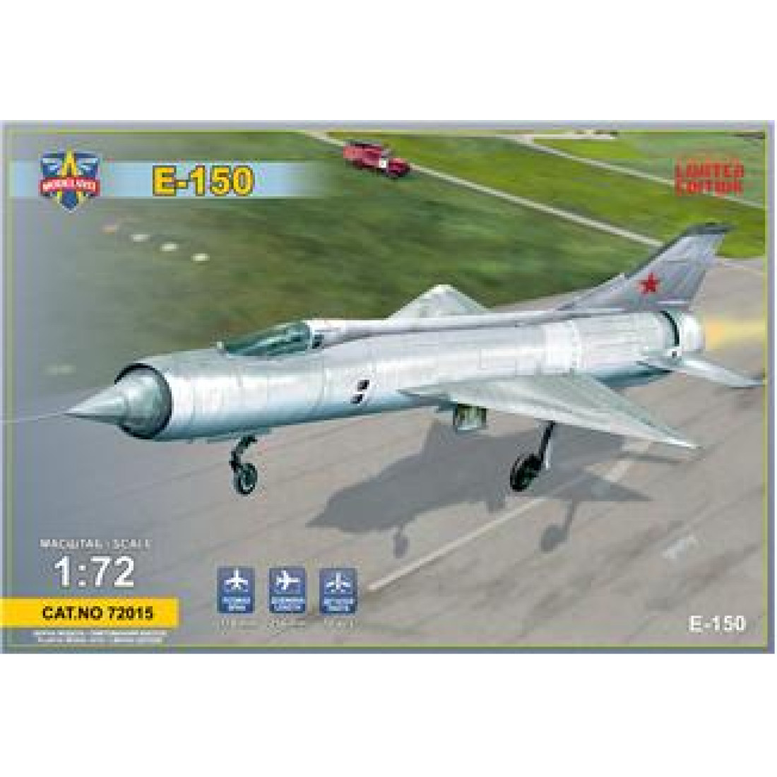 Mikoyan-Gurevich Ye-150 Soviet interceptor 1/72 MODELSVIT 72015 Model ...