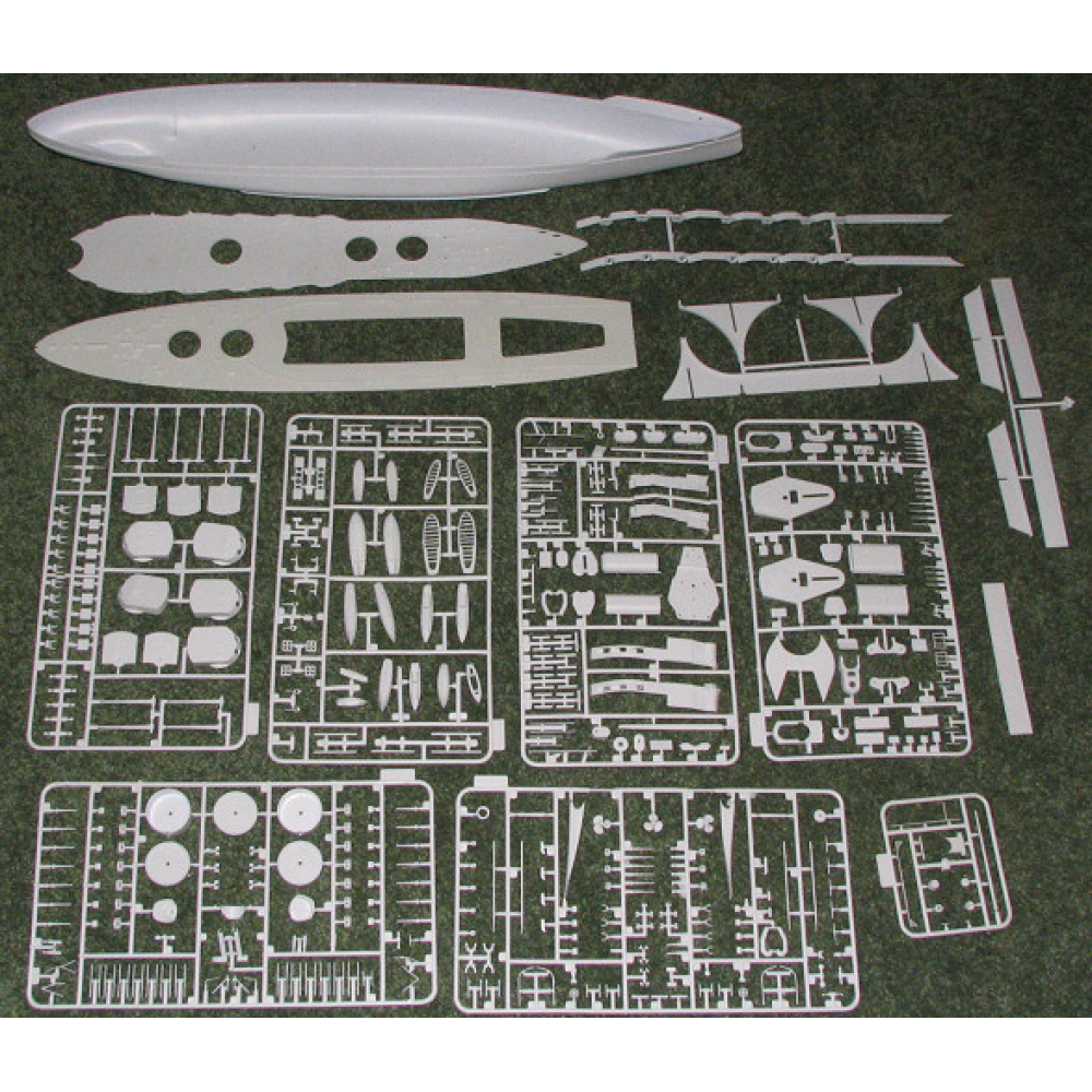 GERMAN BATTLESHIP MARKGRAF 1/350 ICM S005 Model Kit Ship Model Kits ...