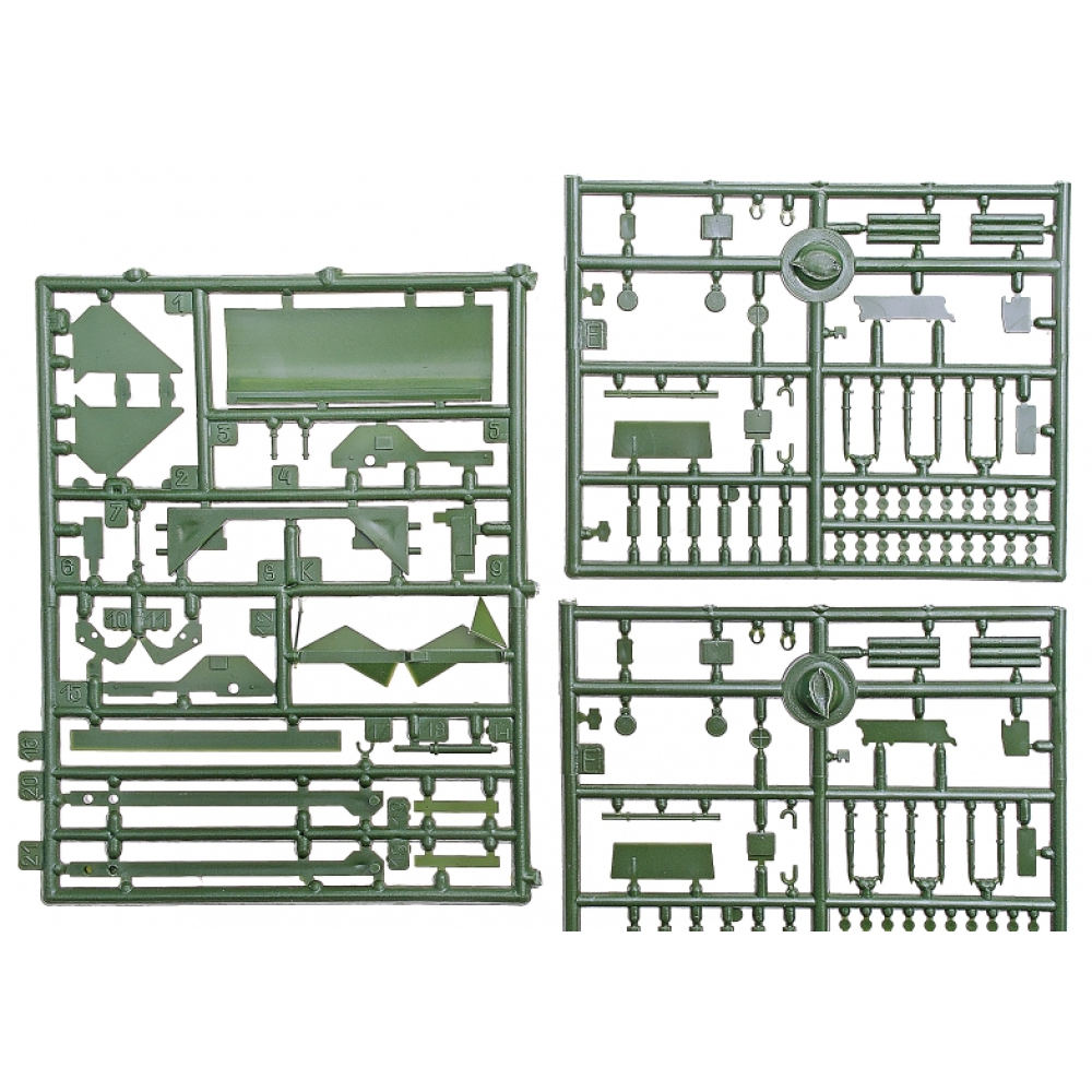 M10A1 TANK DESTROYER (LATE) WITH M1 DOZER BLADE 1/72 UM 229 Model Kit ...
