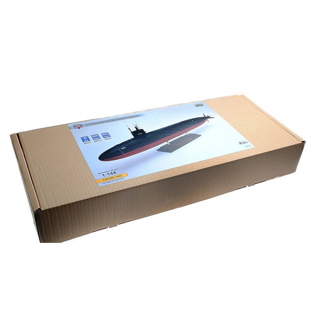 USS PERMIT (SSN-594) SUBMARINE 1/144 MODELSVIT 1402 Model Kit Submarine ...
