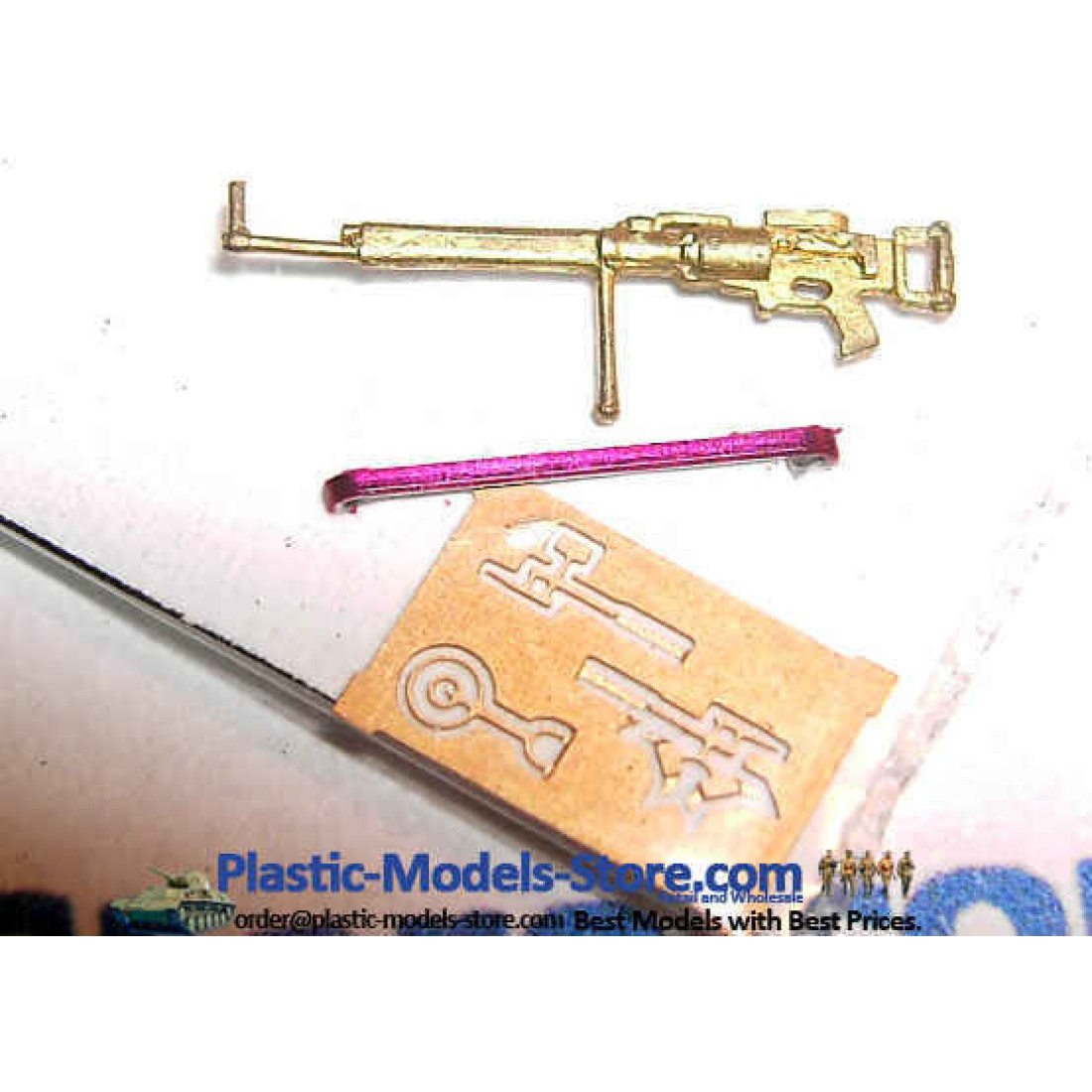 SHKAS Aircraft Machine Gun MG Brass 1/72 Mini World 7204 Model Kit ...