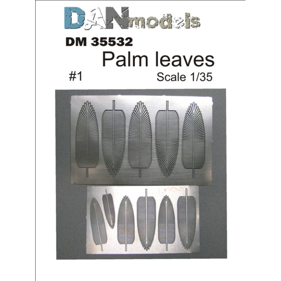 MATERIAL FOR DIORAMAS PALM LEAVES #1 DAN MODELS 35532 Model Kit Diorama ...