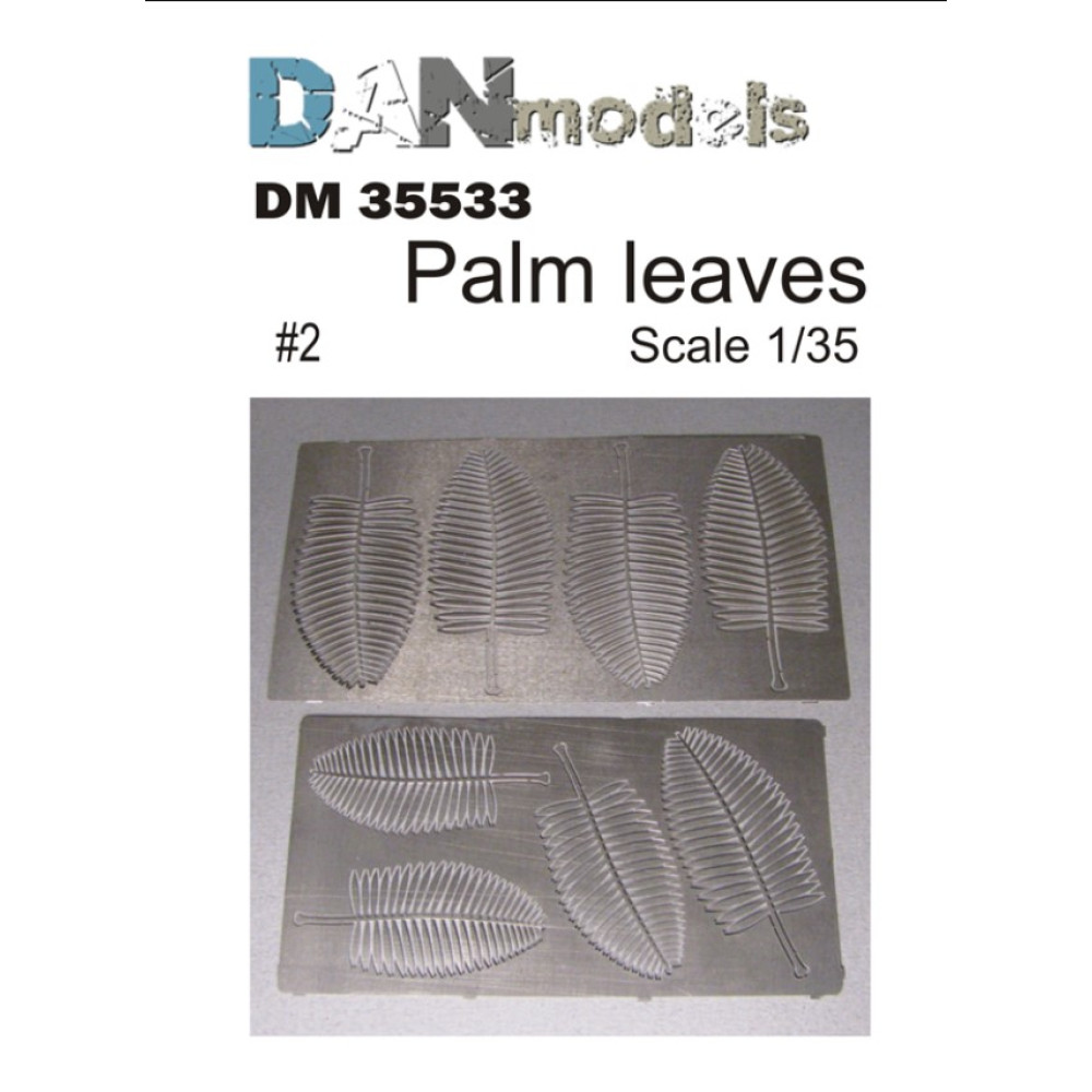 MATERIAL FOR DIORAMAS PALM LEAVES #2 DAN MODELS 35533 Model Kit Diorama ...