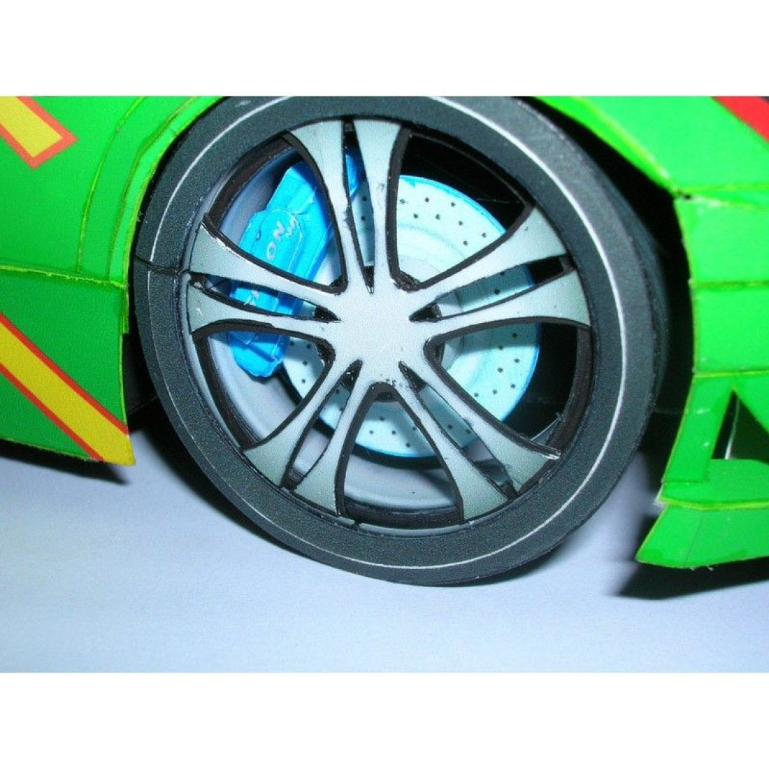 PAPER MODEL KIT CIVILIAN CARS TWO-SEATER CONVERTIBLE HONDA S2000 1/18 ...