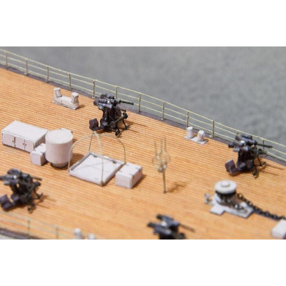PAPER MODEL KIT MILITARY FLEET CRUISER ALGERIA 1/200 OREL 27 Model Kit ...