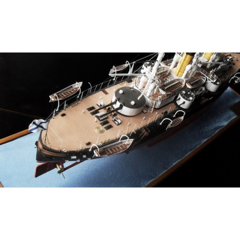 PAPER MODEL KIT MILITARY FLEET BATTLESHIP "SEVASTOPOL" 1/200 OREL 95 ...