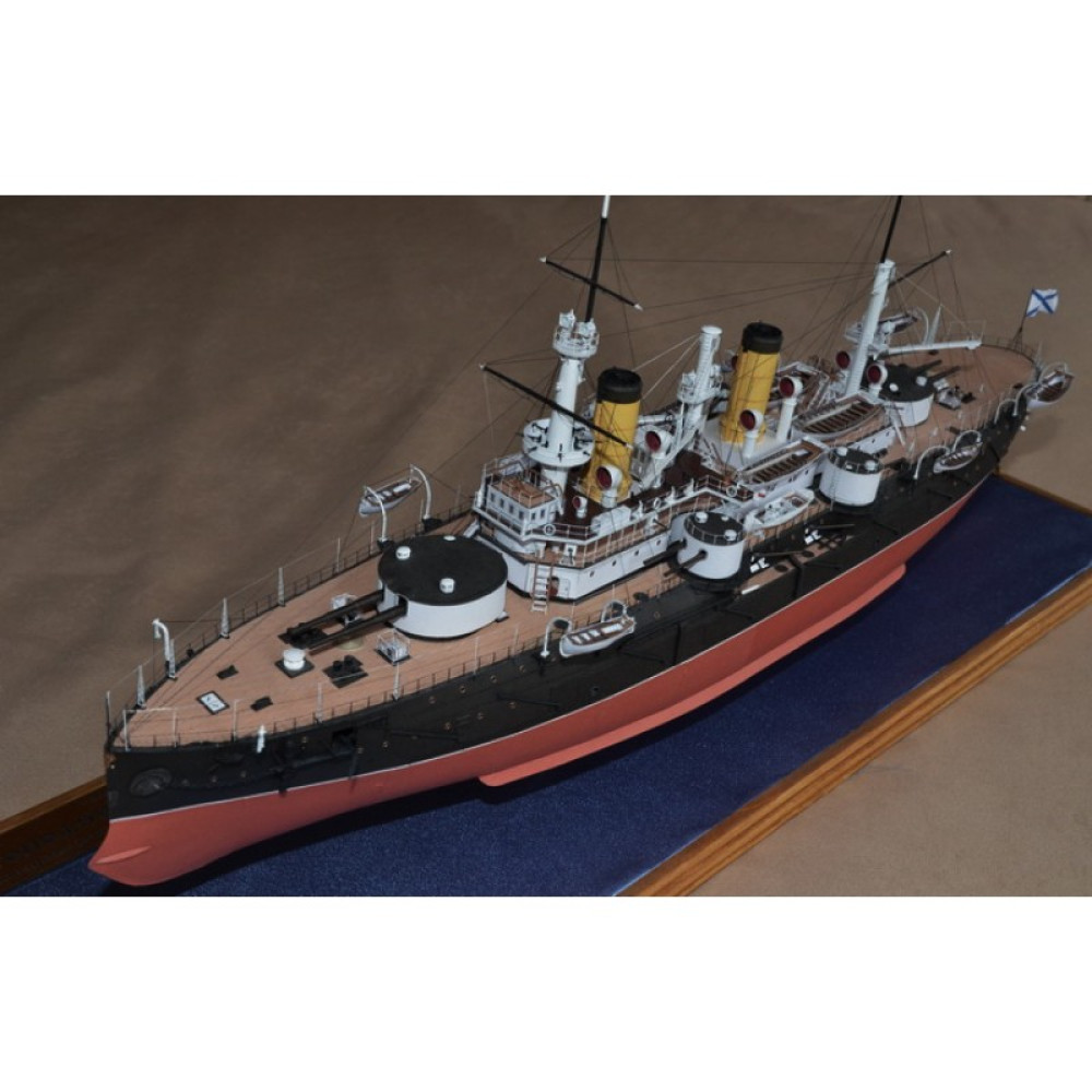 PAPER MODEL KIT MILITARY FLEET BATTLESHIP "SEVASTOPOL" 1/200 OREL 95 ...