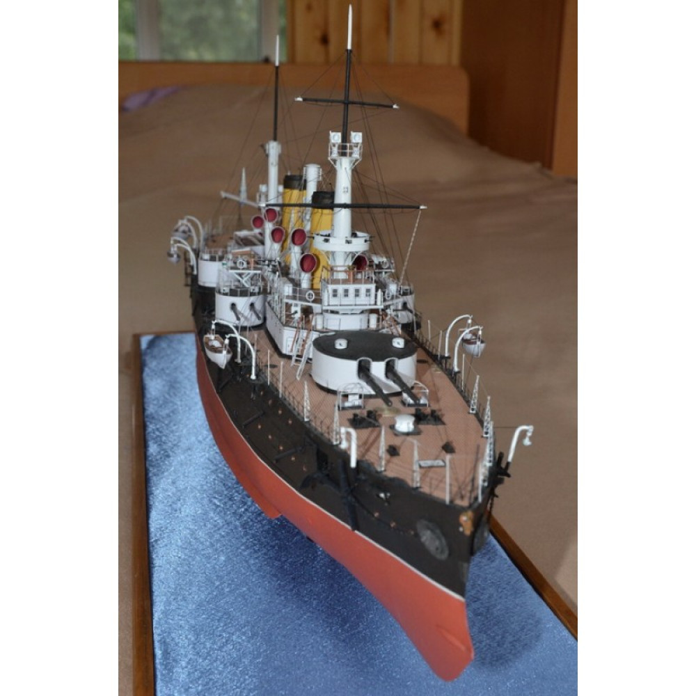 PAPER MODEL KIT MILITARY FLEET BATTLESHIP "SEVASTOPOL" 1/200 OREL 95 ...
