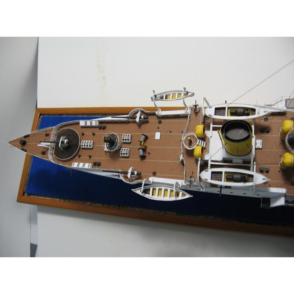 PAPER MODEL KIT PROTECTED CRUISERS OF THE 2ND RANK "NOVIK" 1/200 OREL ...