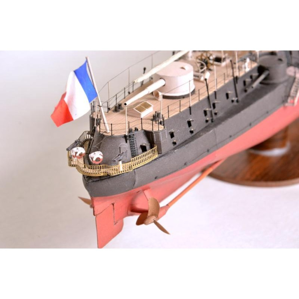 PAPER MODEL KIT MILITARY FLEET ARMORED CRUISER CLASS 1 CHANZY 1/250 ...
