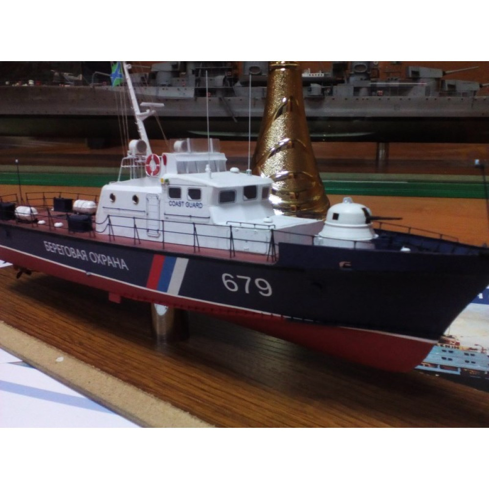 PAPER MODEL KIT MILITARY FLEET ARTILLERY BOATS SKADOVSK AND PSKA-5 1/ ...