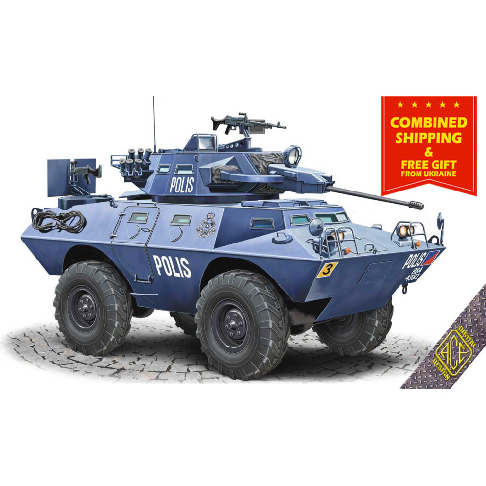 ACE 72430 : LAV-150 APC W/20MM AND 90MM GUNS Model Kit Armor Model Kits ...