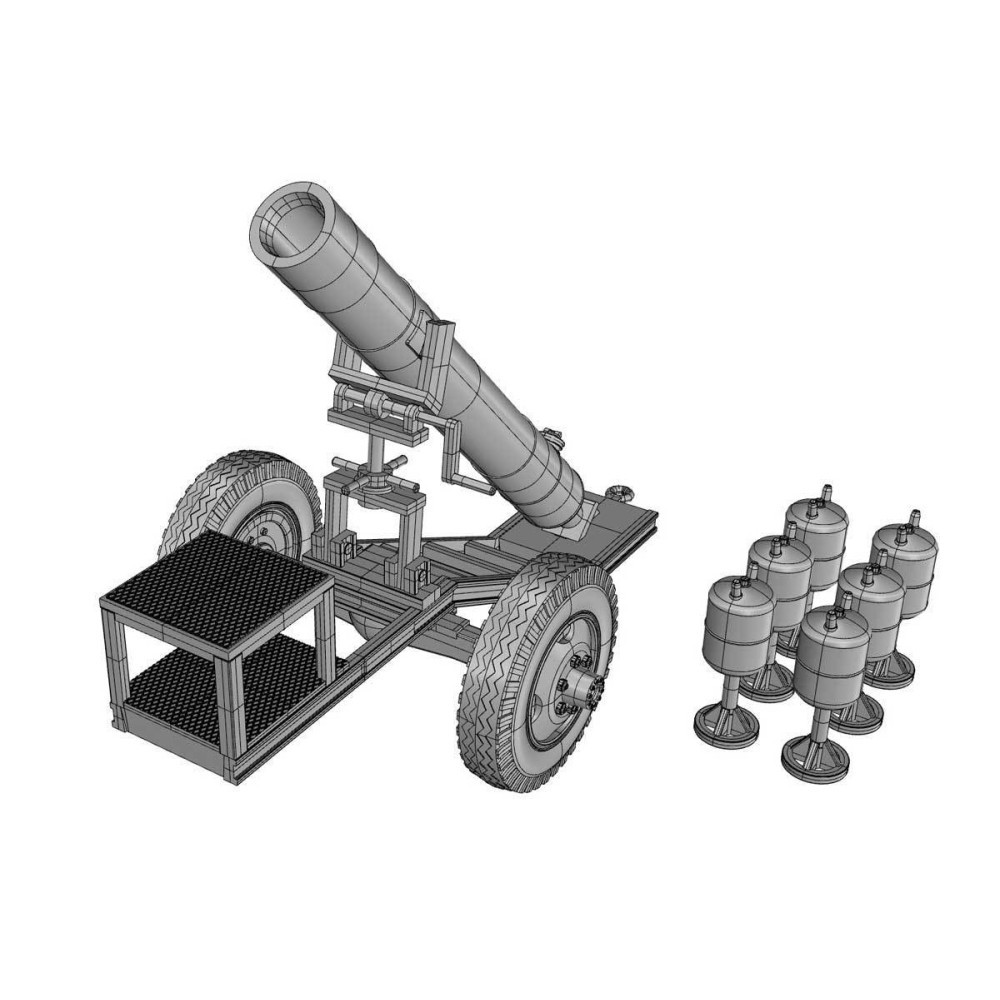 SYRIAN ARTILLERY " HELL CANNONS " ACE 72444 PLASTIC MODEL KIT SCALE 1/ ...