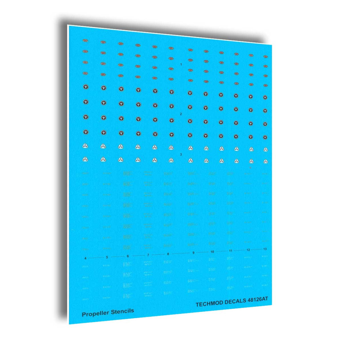 Techmod 48126 1/48 Propeller Logos And Stencils Hamilton Curtiss ...