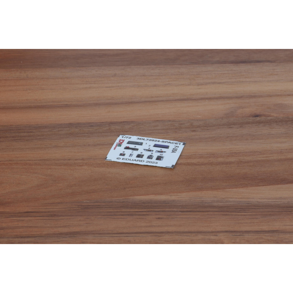 Eduard 3DL72024 1/72 F-35A SPACE 3D Decal for Aircraft Space