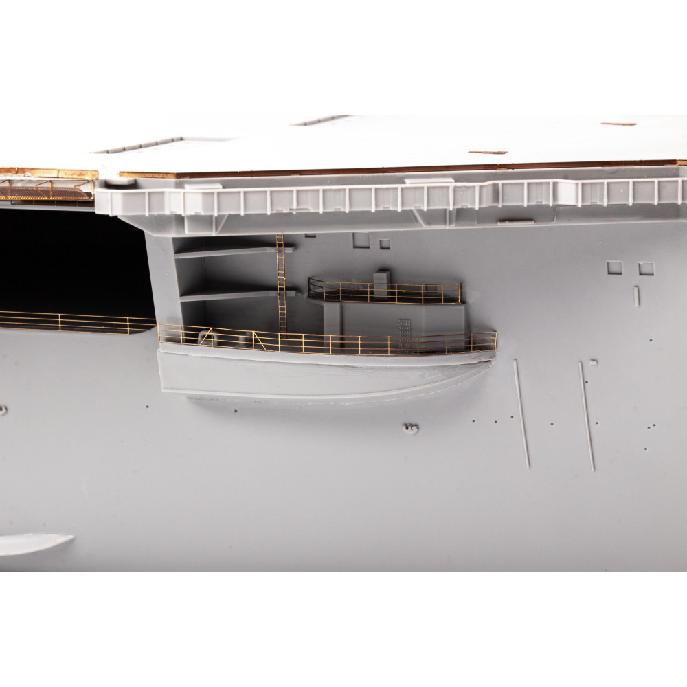 Eduard 53283 1/350 USS Constellation CV-64 part 3 - railings & safety ...