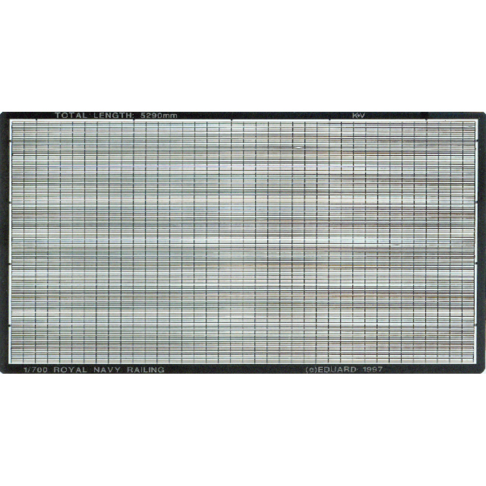 Eduard 99009 1/700 Royal Navy Railing 1/700 Photo-Etched for Ships ...