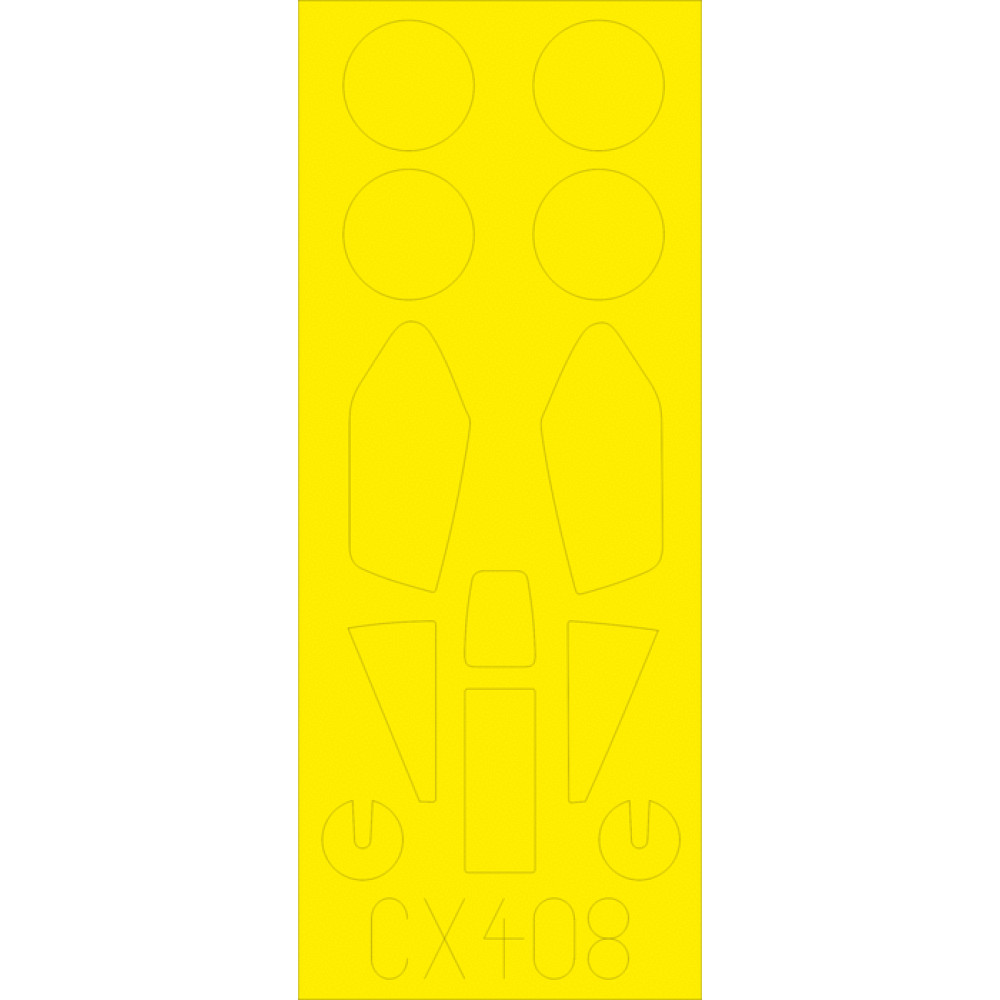 Eduard CX408 1/72 Lightning F.6 Sticker for Aircraft