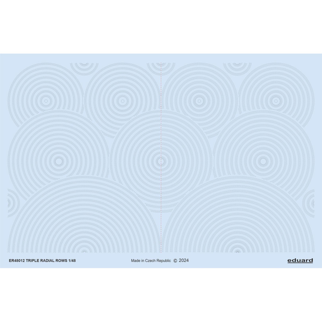 Eduard ER48012 1/48 Triple radial rows 3D Decal for Aircraft Eddie the ...