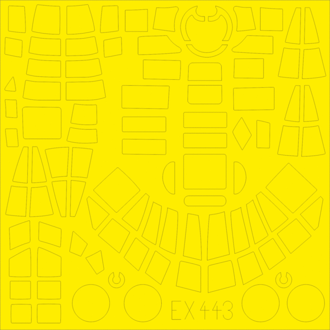 Eduard EX443 1/48 BV 141 Sticker for Aircraft Model Kit Aircraft ...