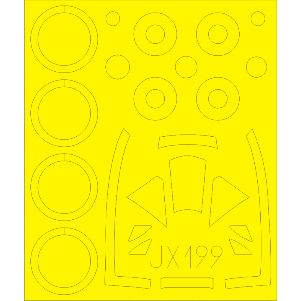 Eduard JX199 1/32 Tempest Mk.II Sticker for Aircraft