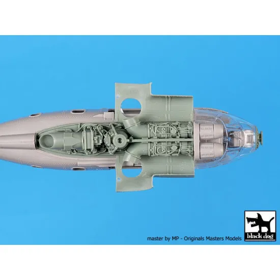 Black Dog A72119 1/72 AS 332 Super Puma engine + radar for Italeri ...